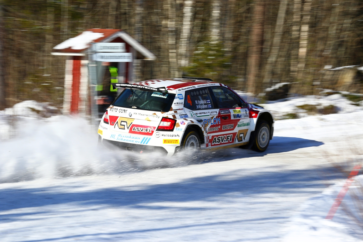 SM-Ralli - ASV:n tukeman Mikko Heikkilän talvikausi rallin SM-sarjassa ...